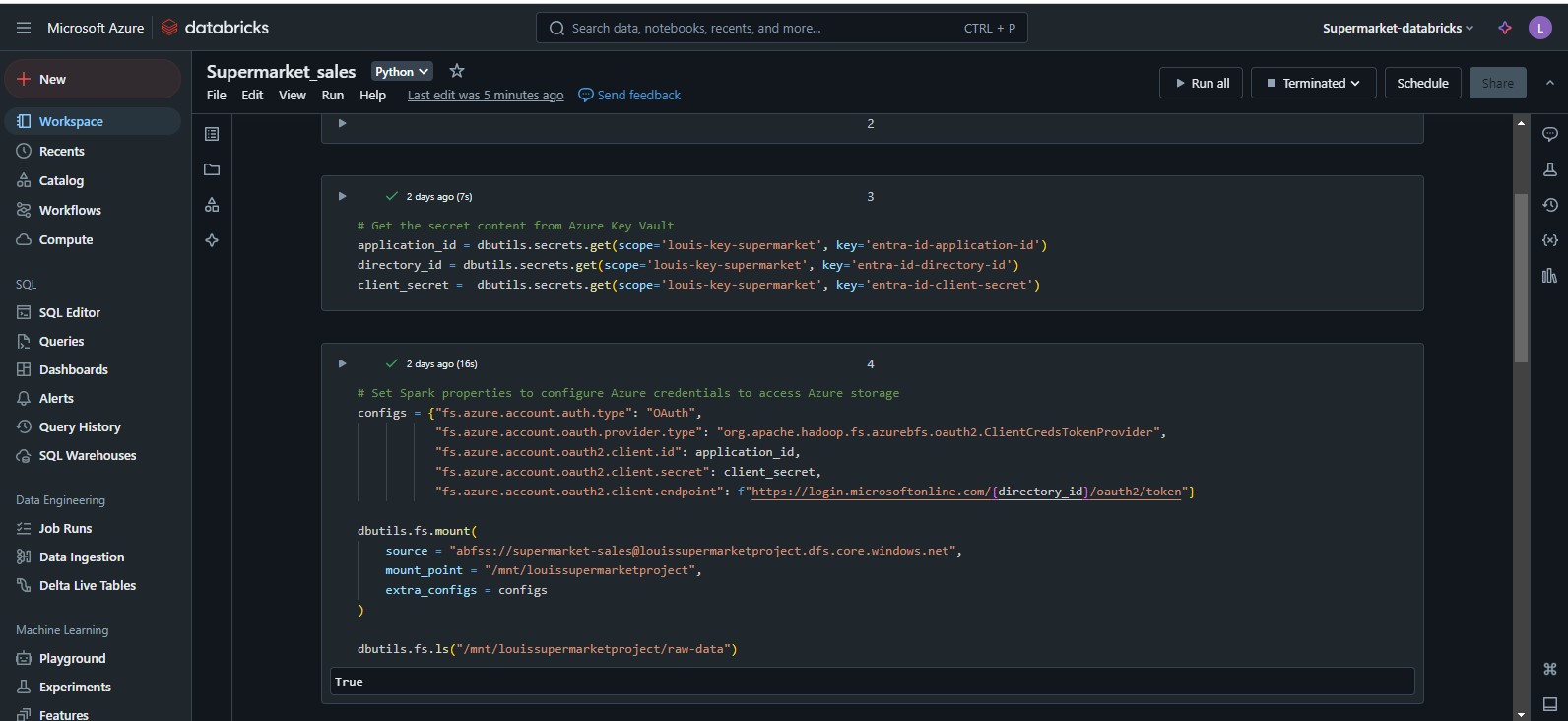 End-to-End Data Engineering Solution | azure-data-pipeline